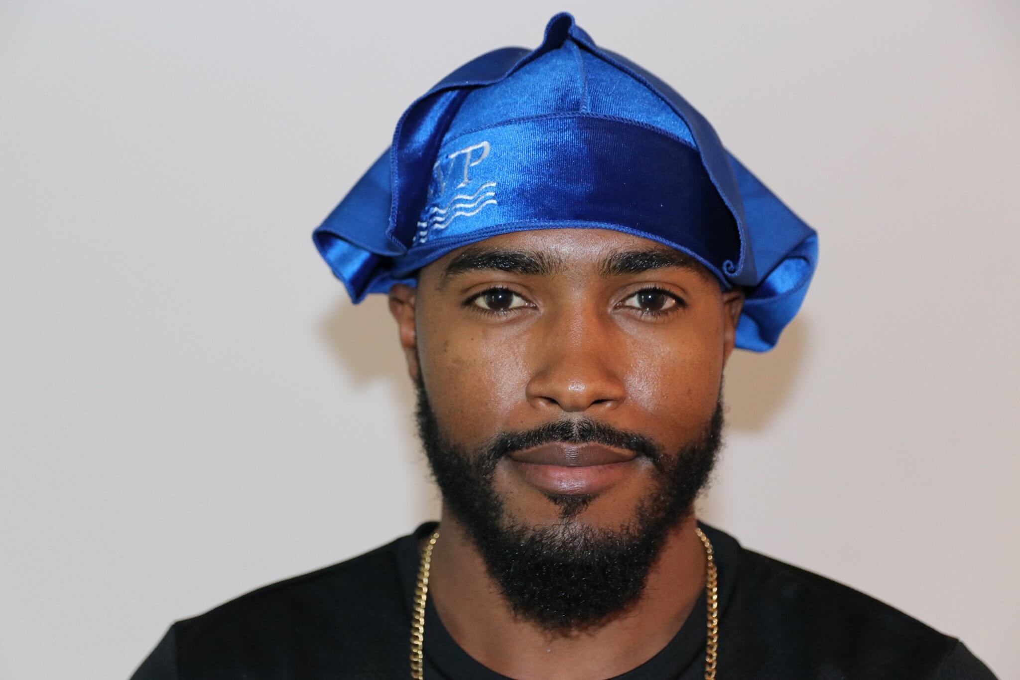 Velvet 3WP Durag (Royal Blue) – 360WaveProcess